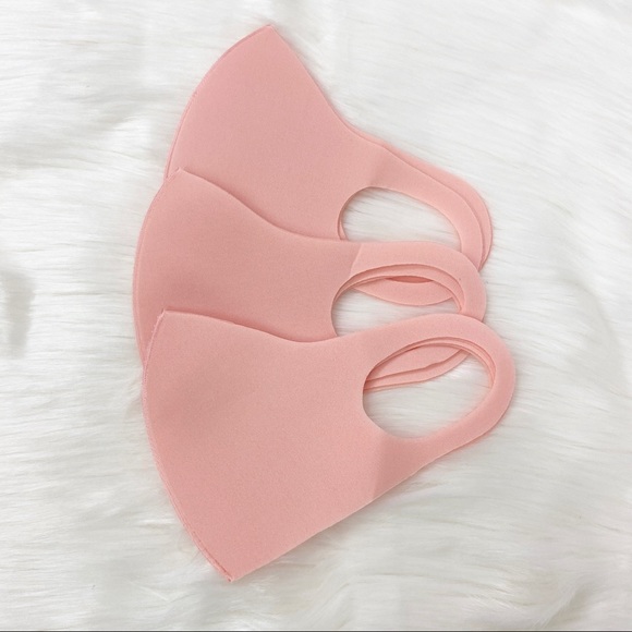 22 DECEMBER | Accessories | Bundle Of 3 Peach Face Mask | Poshmark